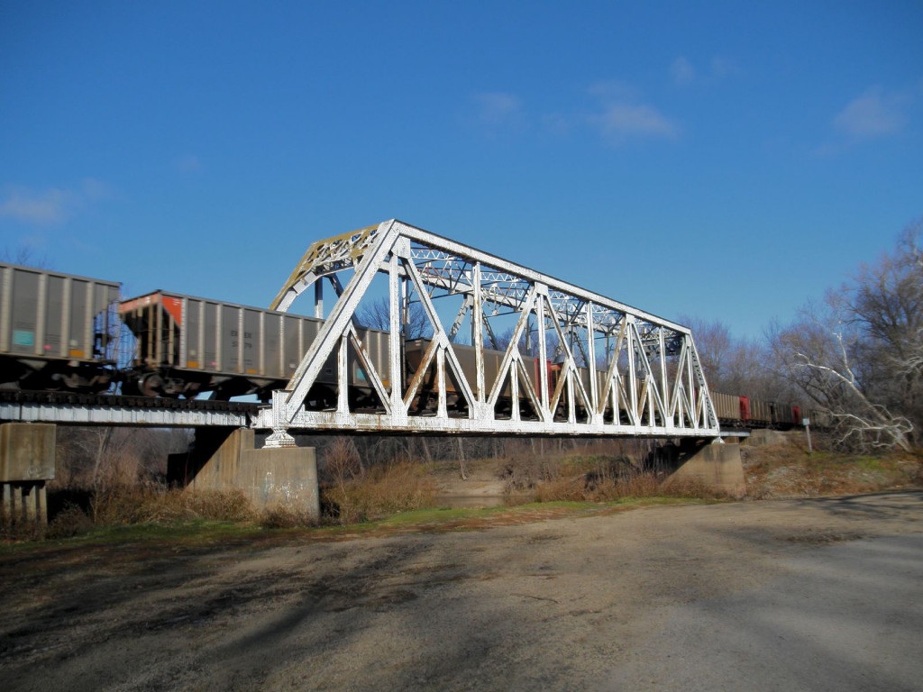 Illinois Midland Bridge over Sangamon River