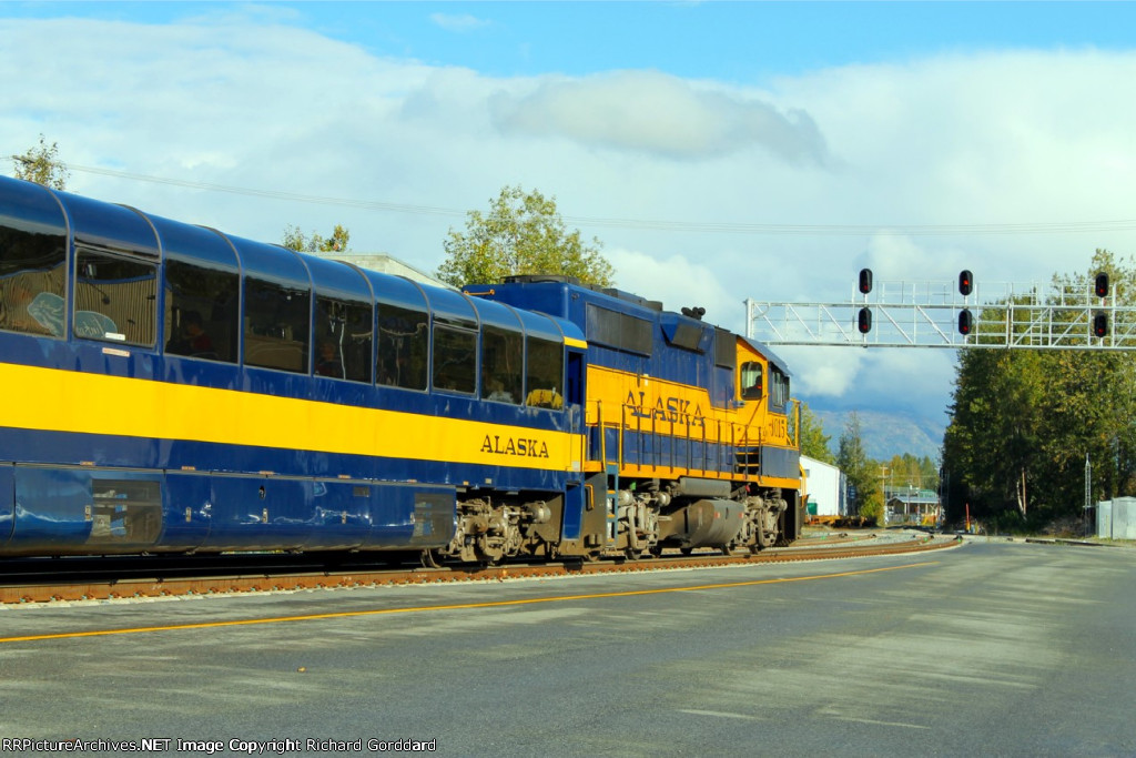 Northbound ARR Passenger Train