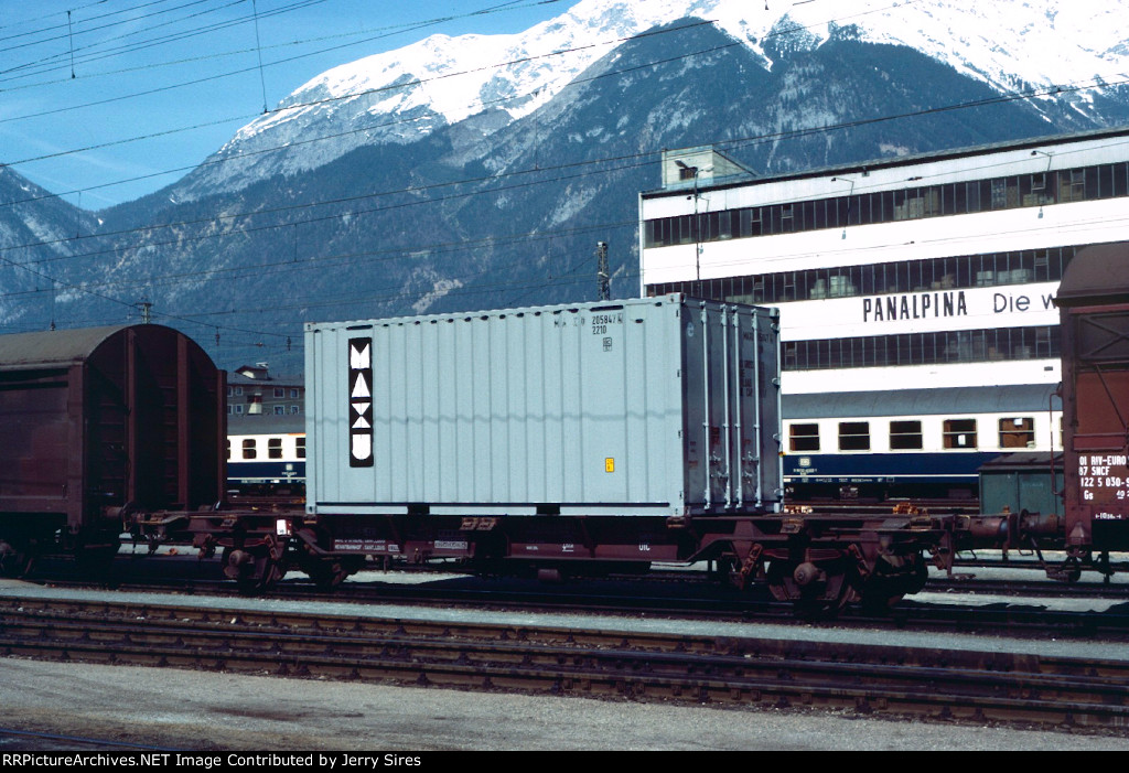 Container on Flat Car