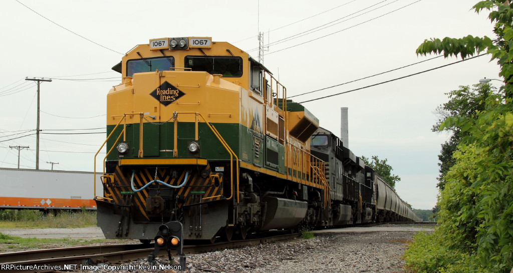 NS 1067 SD70ACe Reading Heritage