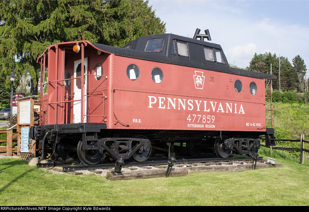 PRR N5C Caboose #477859