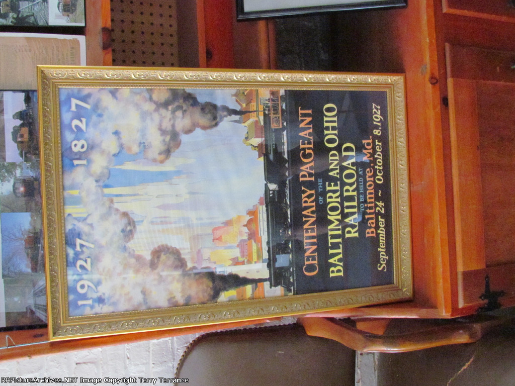 B&O Centenary Poster