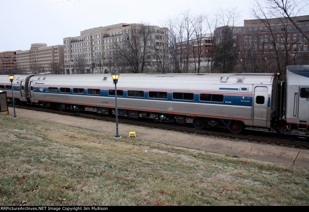 AMTK 81548 business class car on SB train #147