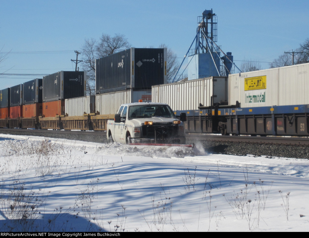 CSX Snow Plow