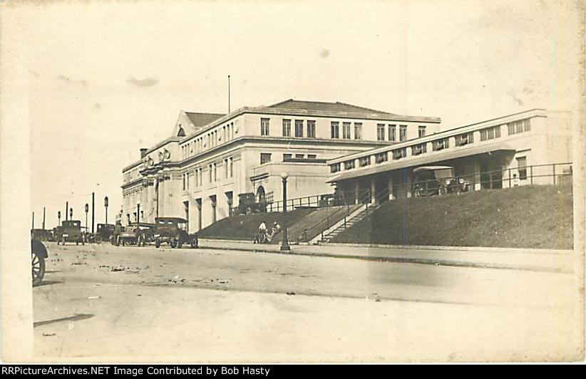 Post Card of Macon Terminal Station from the 1920's.