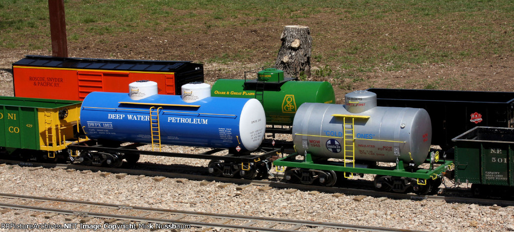 Selection of tank cars