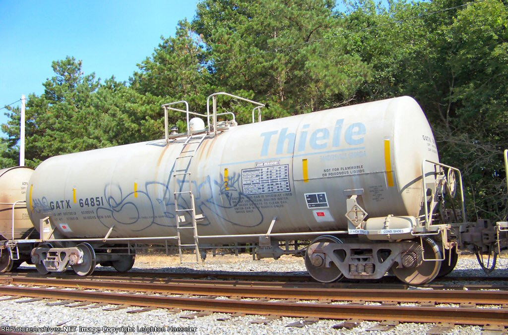 GATX 64851 wearing Thiele paint