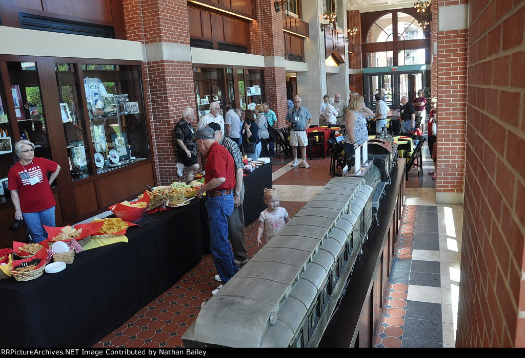 Lunch in KCS Grand Hall