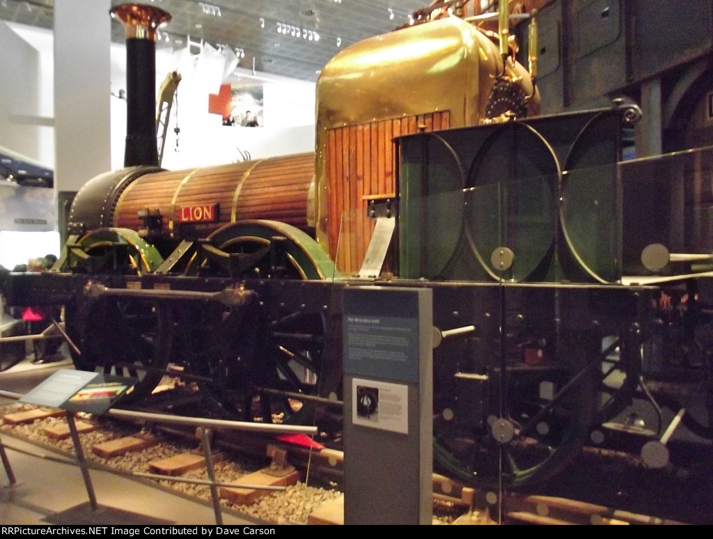 1930 built replica of Liverpool & Manchester Railway Lion