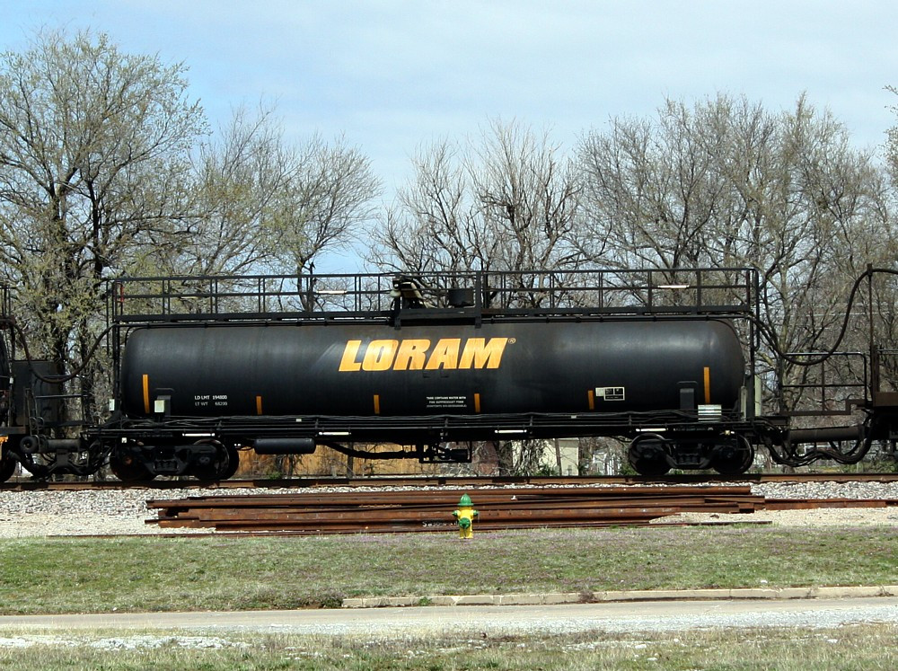 Loram tank car