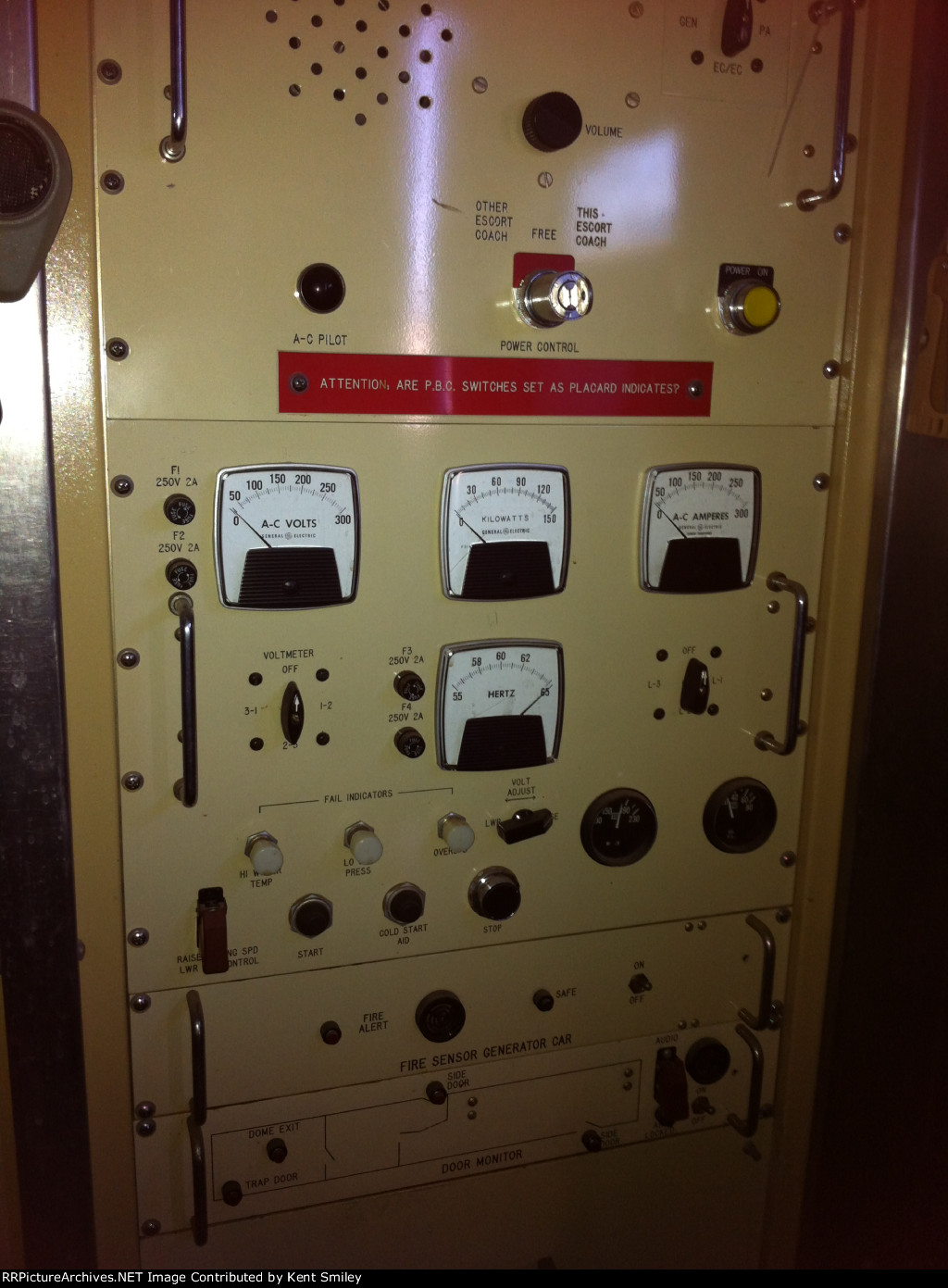 ARM Guard Van Control Panel