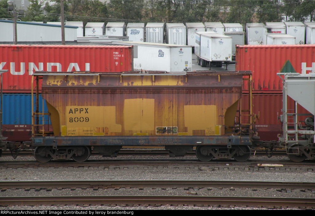 APPX 9009 at argentine yard
