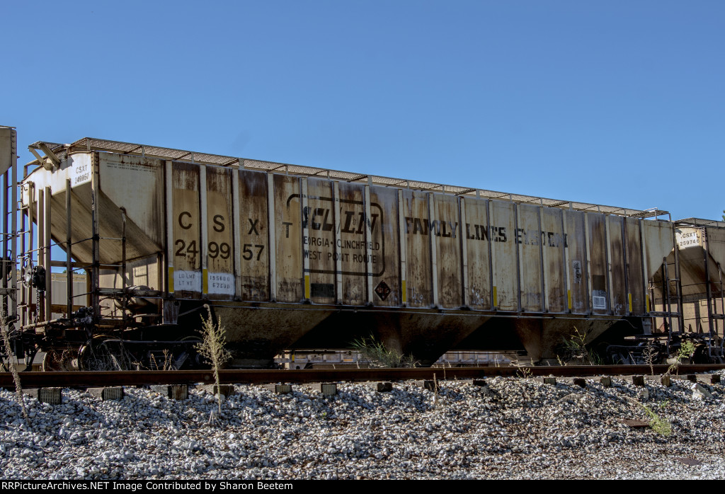 Ex Seaboard Coast Line / L & N Covered Hopper