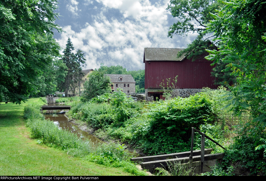 Farmhouse along the Delaware & Western RR