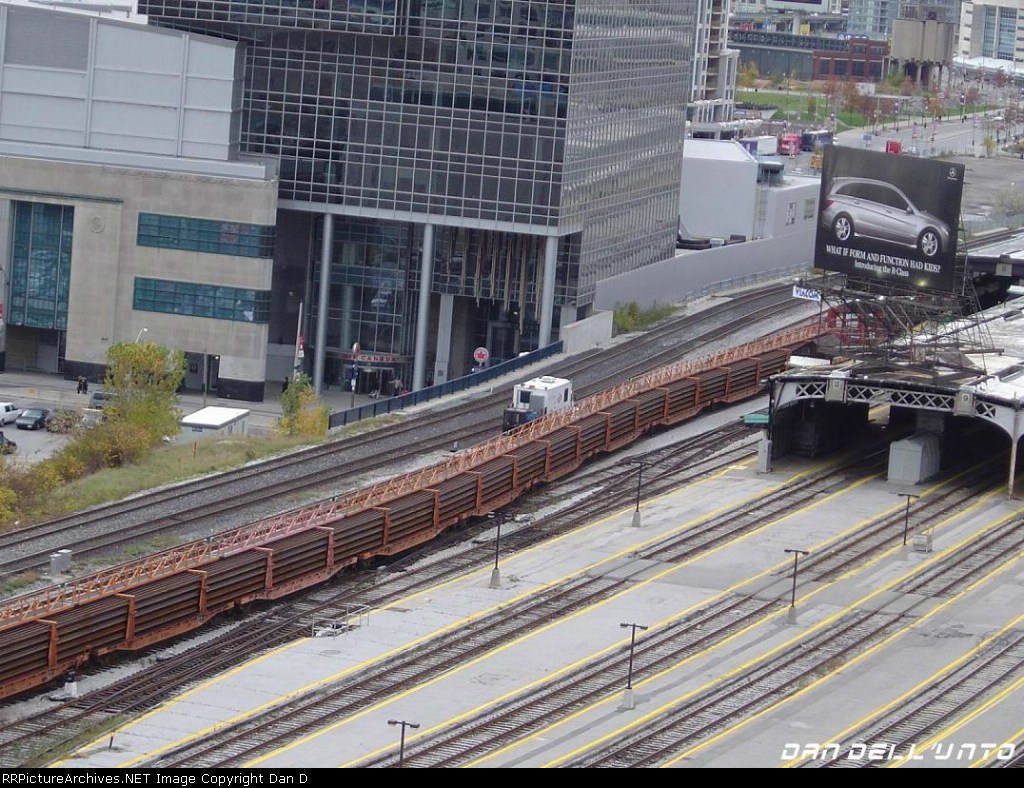CN's Continuous Welded Rail Train