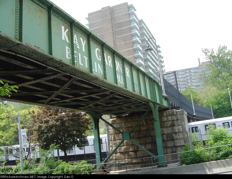 Former Toronto Belt Line bridge
