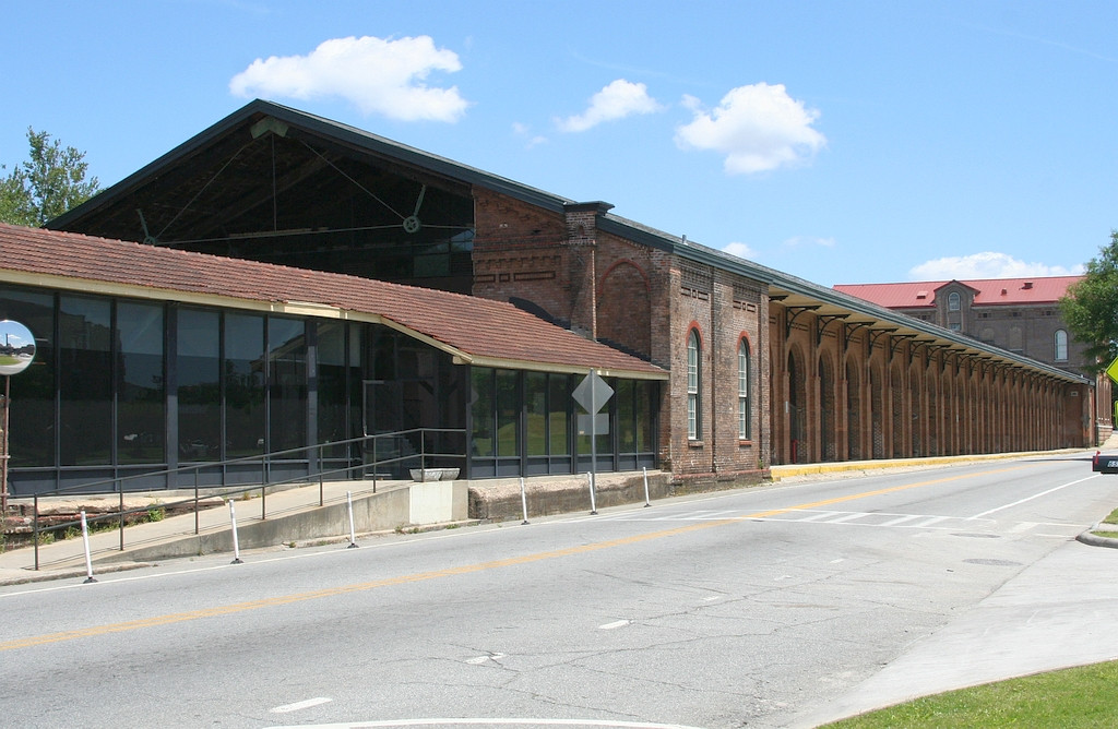 COFG train shed for the passenger station