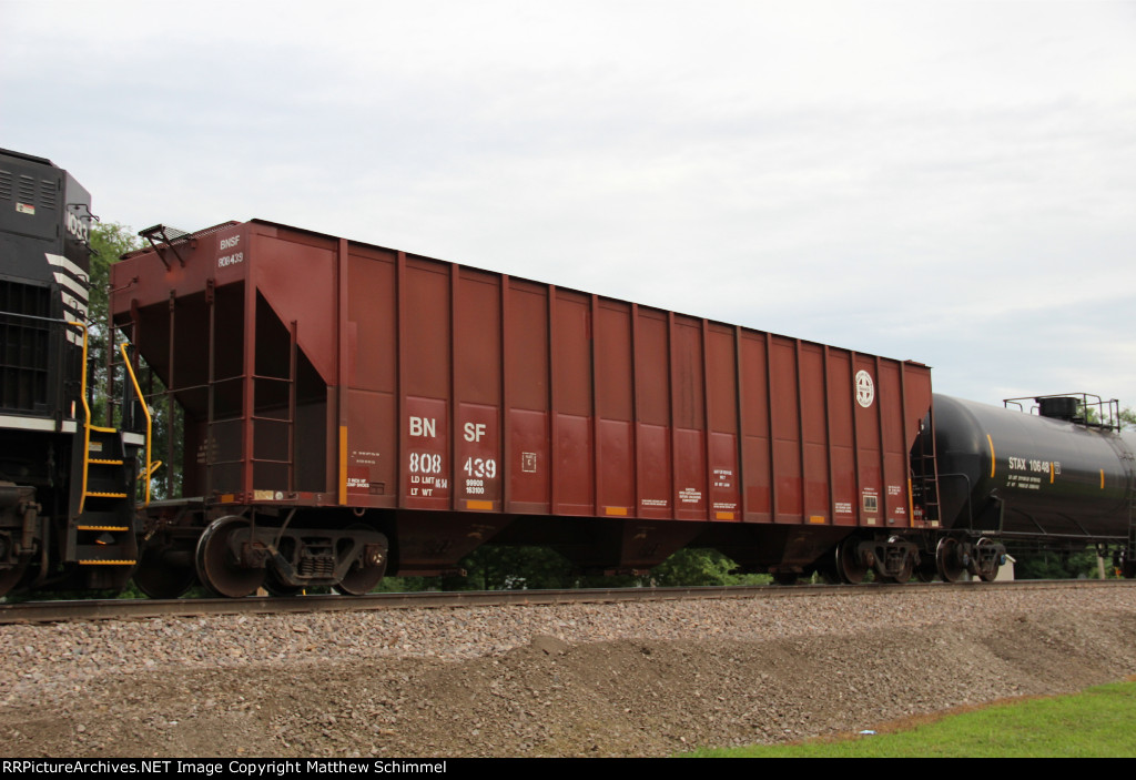 BNSF FMC Hopper Buffer Car