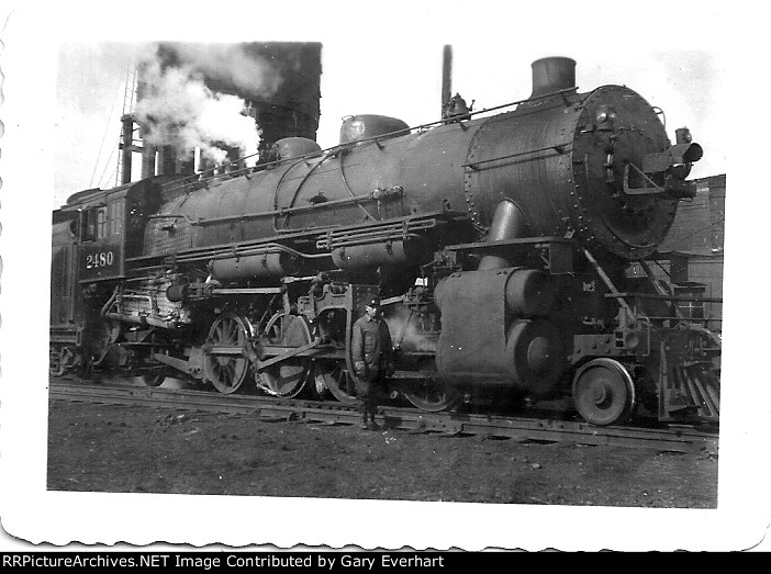 Chicago & Northwestern 2-8-2 #2480