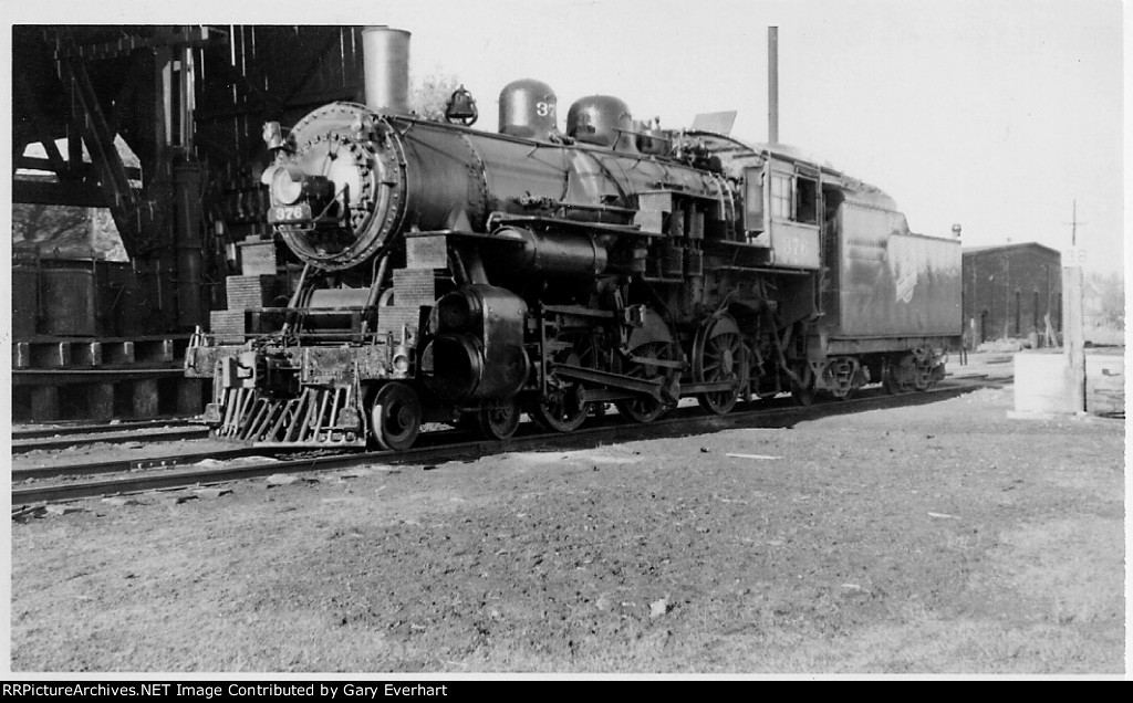 Chicago & Northwestern 4-6-0 #376