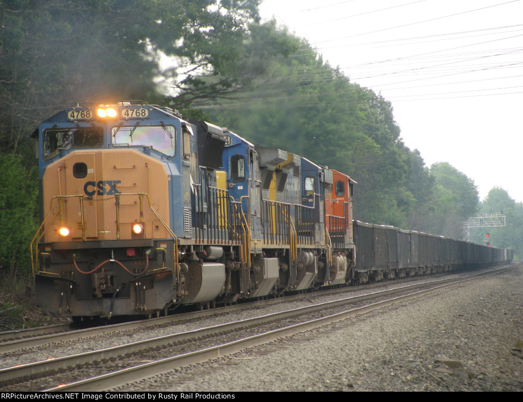CSX dredge Trains