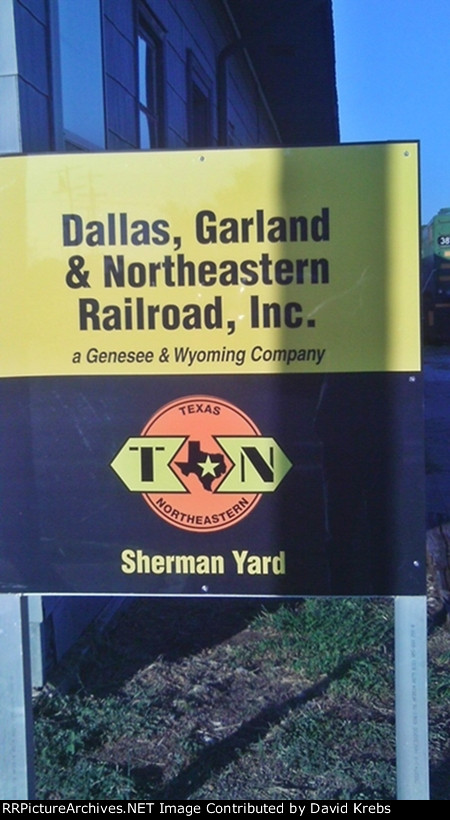DGNO station and sign