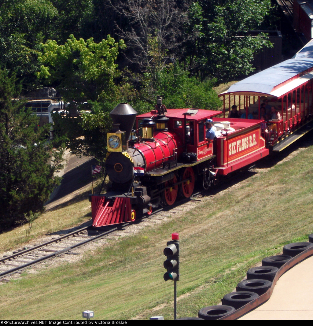 Six Flags Railroad #6