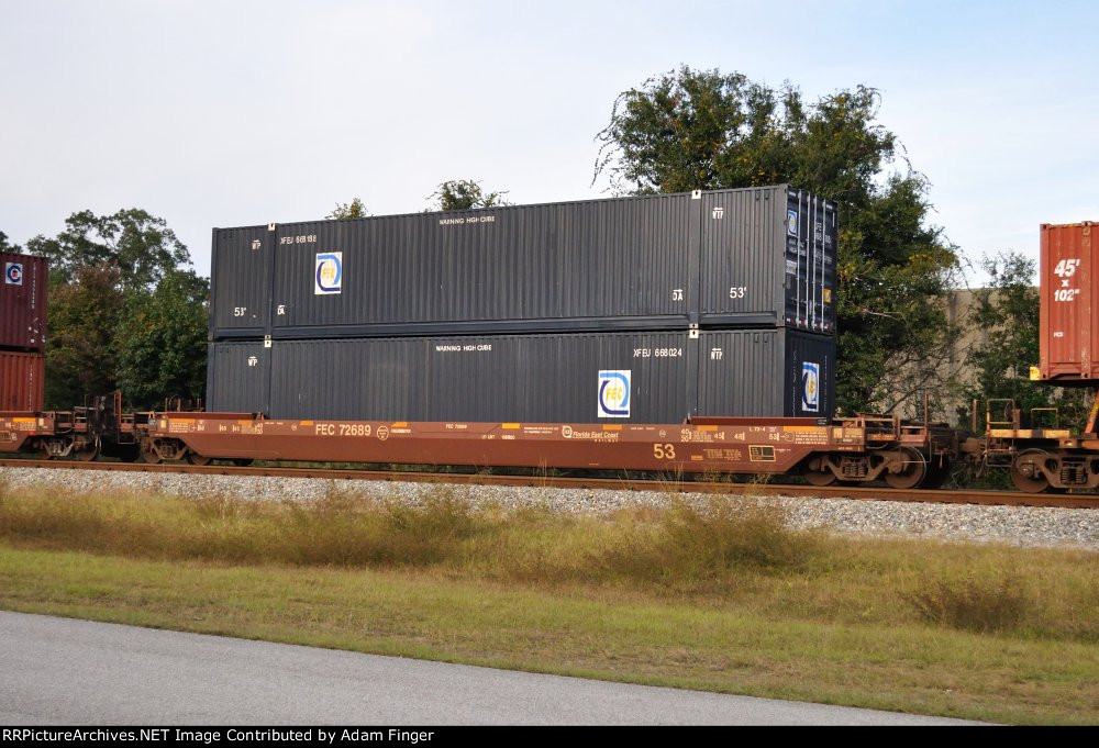 XFEU 668188 FEC Containers