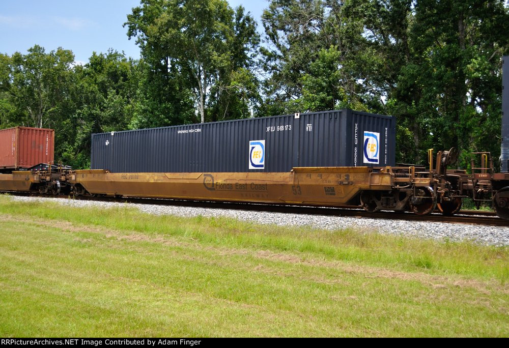 XFEU 668173 FEC Container