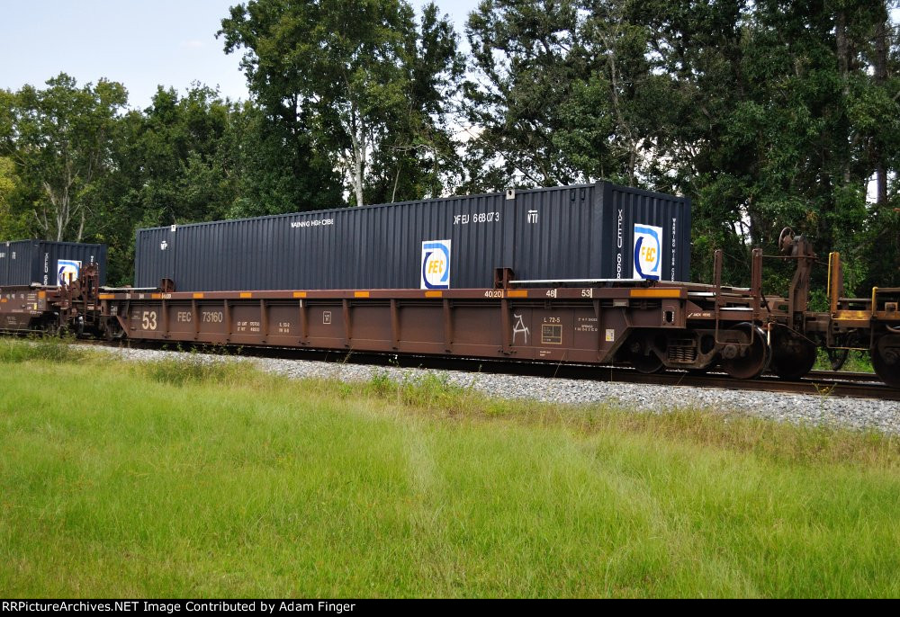 XFEU 668073 FEC Container