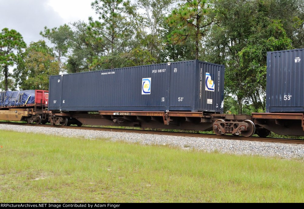 XFEU 668107 FEC Container