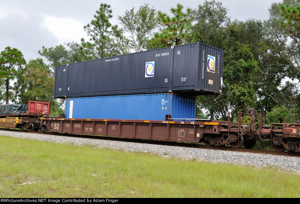 XFEU 668059 FEC Container