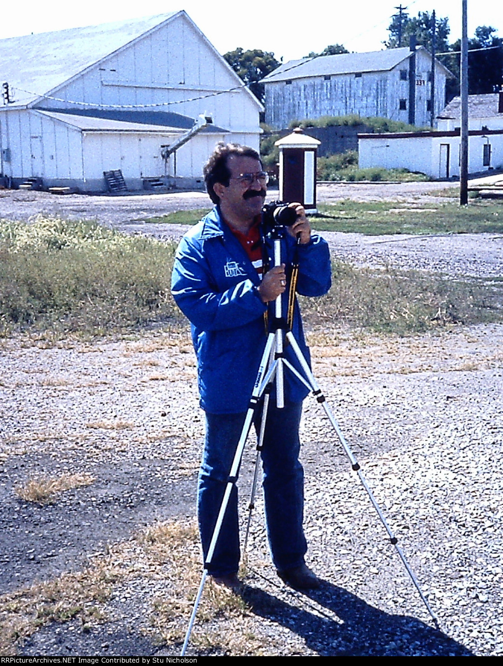 A rare appearance by the photographer at Dow City, Iowa.