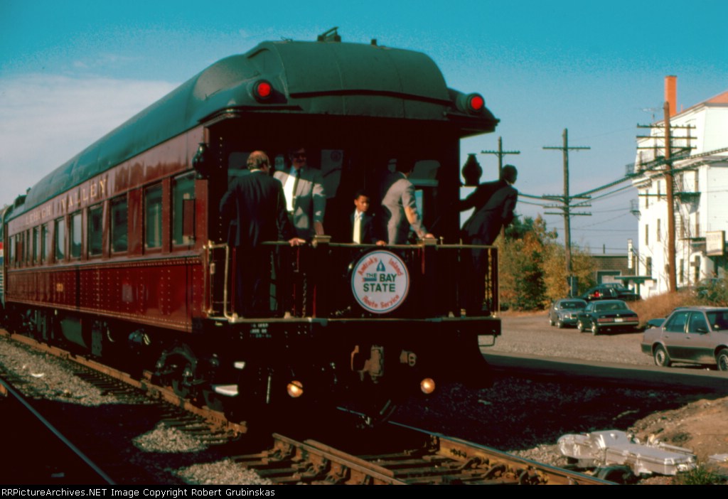 The Bay State Inaugural Train