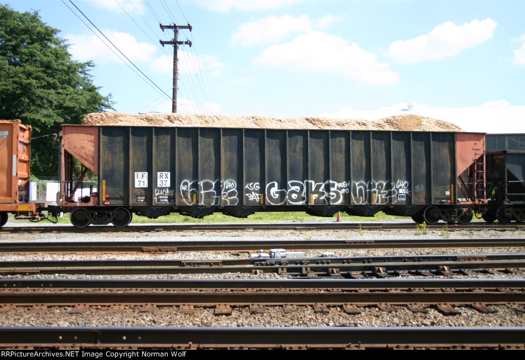Large Wood Chip Hopper