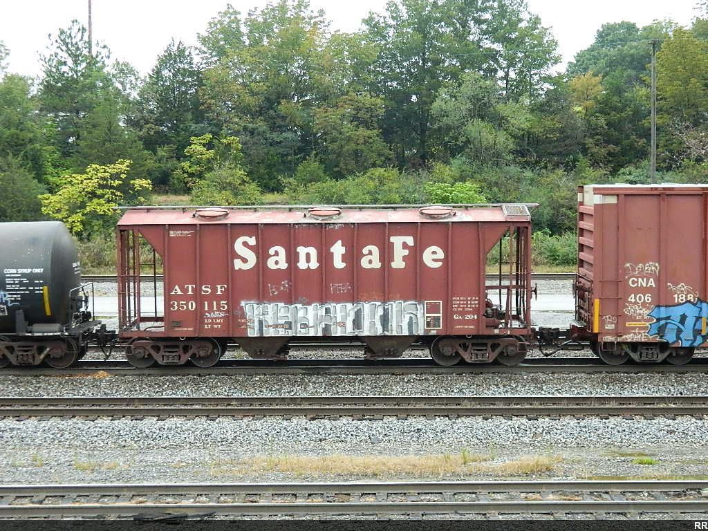ATSF 350115 (COVERED HOPPER)