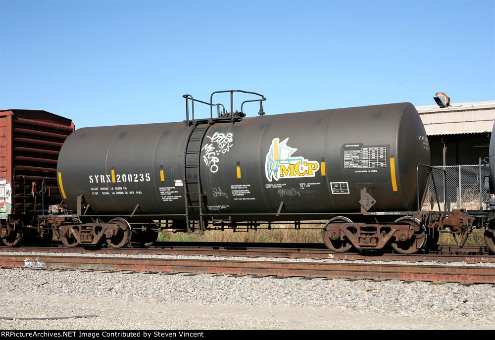 SYRX with MCP logo corn syrup tank #200235. Car now part of ADM ...