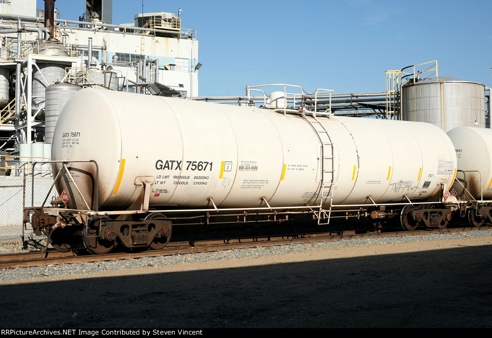 GATX tank #75671