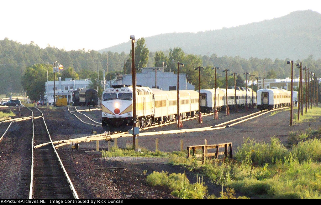 Passenger yard at Grand Canyon Railway