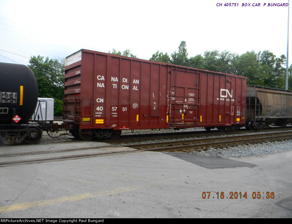CN 405751 BOX CAR