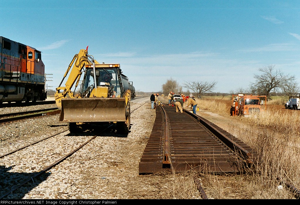 Hulcher Preparing Track Panels