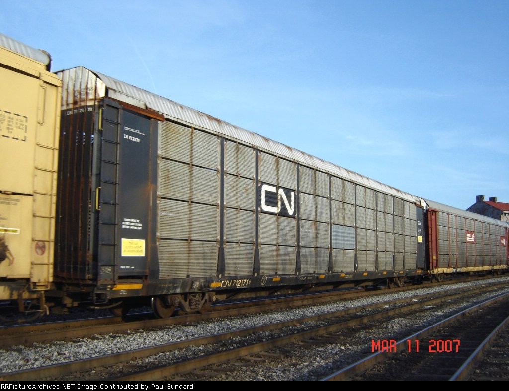 CN 712171 Autorack March 11, 2007