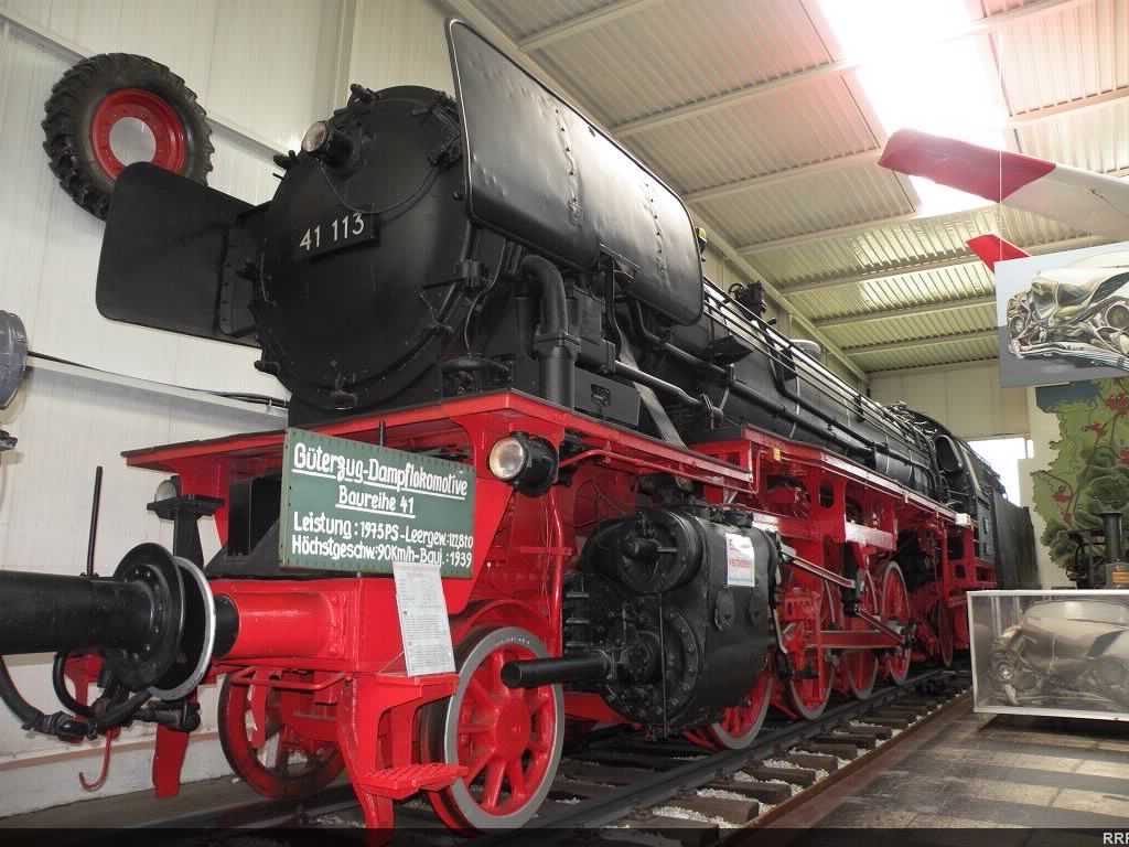 German Class 41 Steam Engine.