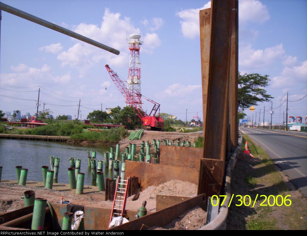 RCC building new rail bridge