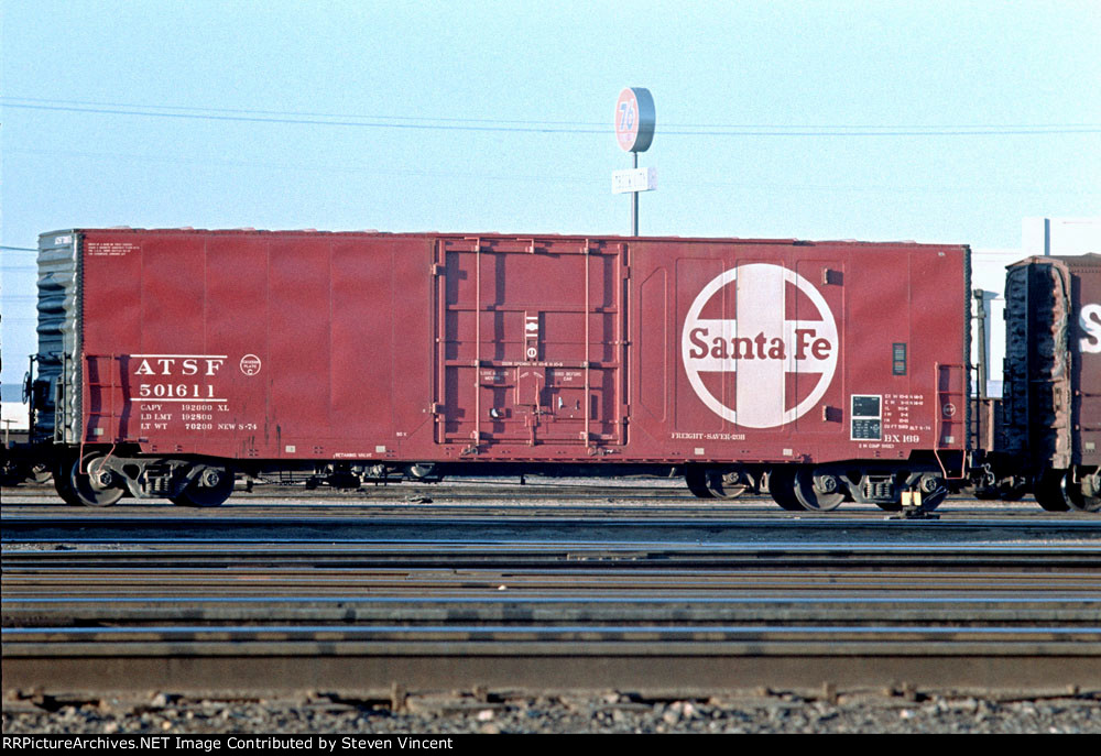 Santa Fe 50 box ATSF #501611