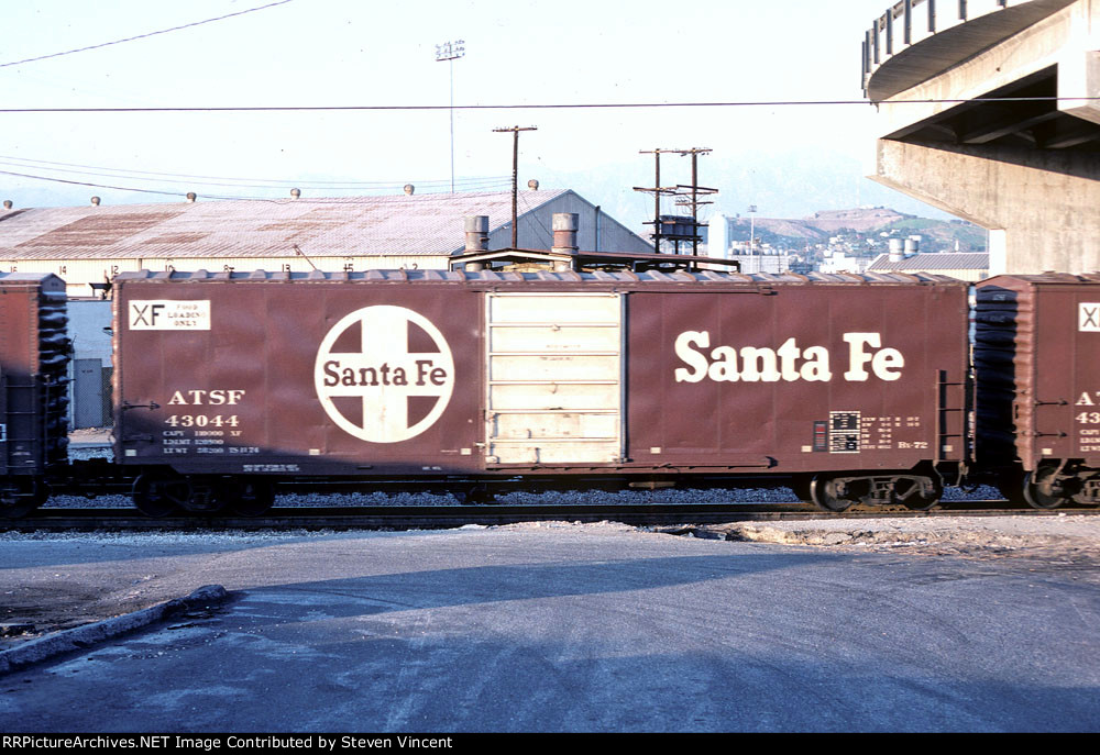 Santa Fe shopped food quality box ATSF #43044