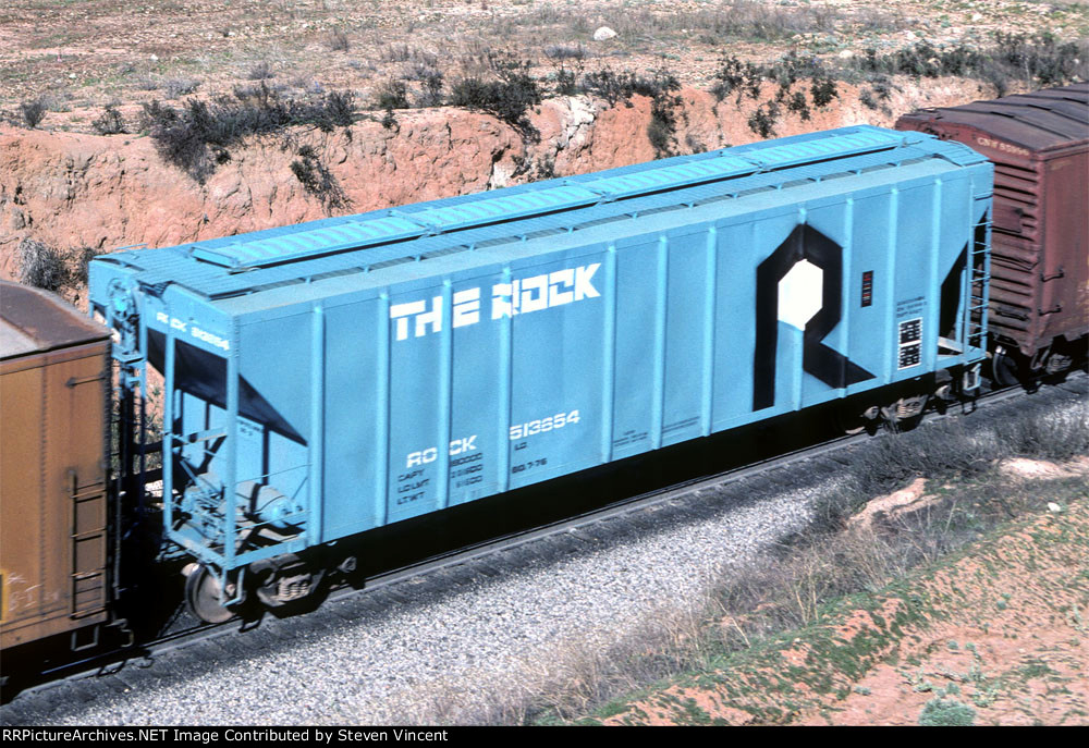 ROCK PS covered hopper repaint #513654