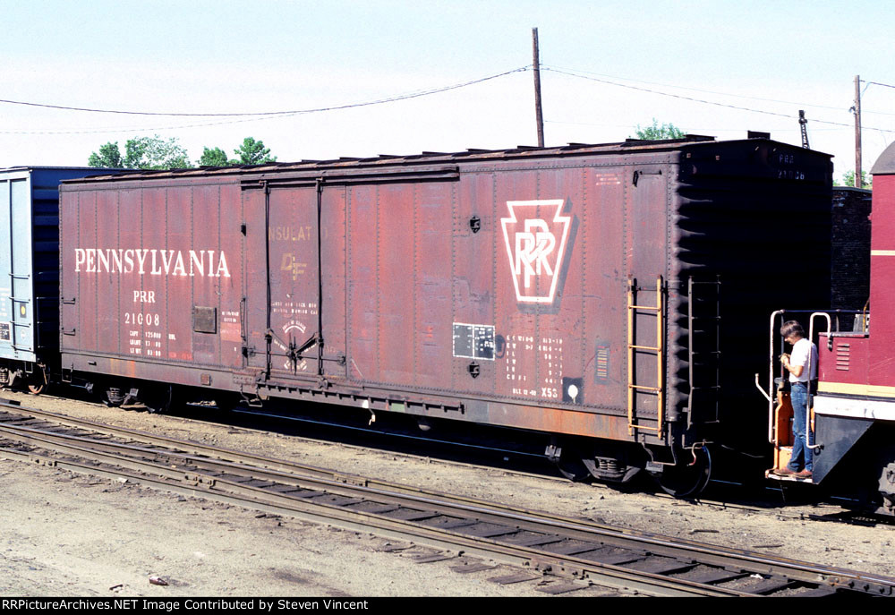 Pennsylvania X53 RBL box car PRR #21008