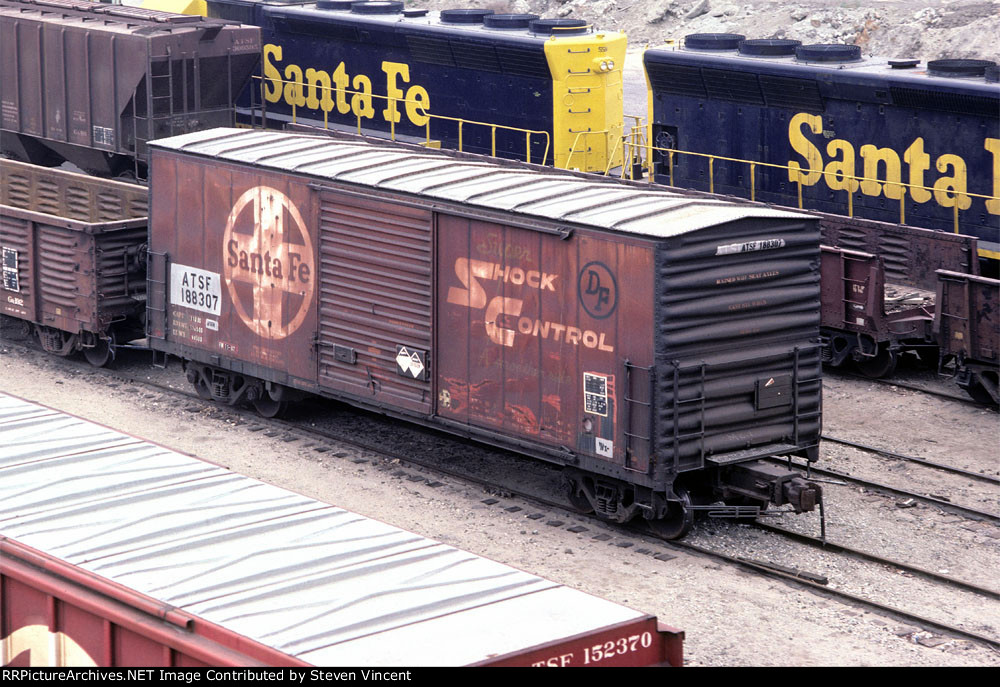 Santa Fe MW box ATSF #188307