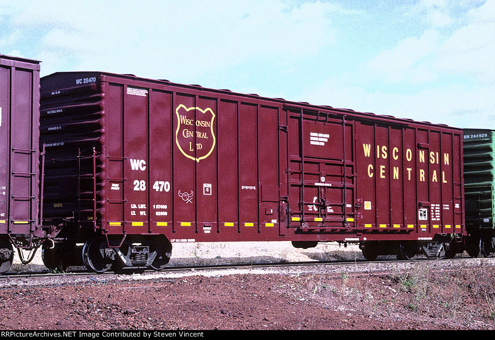 Wisconsin Central box WC #28470